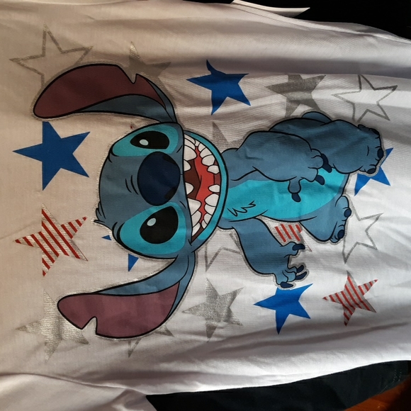 Disney | Tops | Disney Design Tee Stich Design | Poshmark